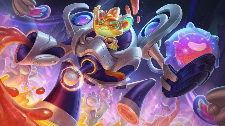 League of Legends - Primer vistazo a las nuevas skins Onda Espacial