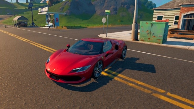 Primer vistazo al auto Ferrari que llega a Fortnite en la nueva ...