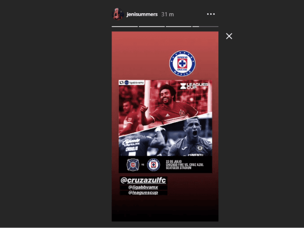 Jeni Summers está ansiosa por el debut de Cruz Azul en la Leagues Cup ...