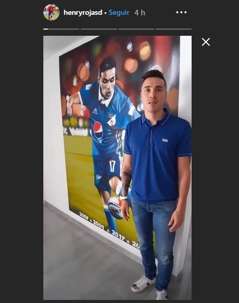 Henry Rojas reveló el mural en su casa con el golazo de la estrella 15 ...