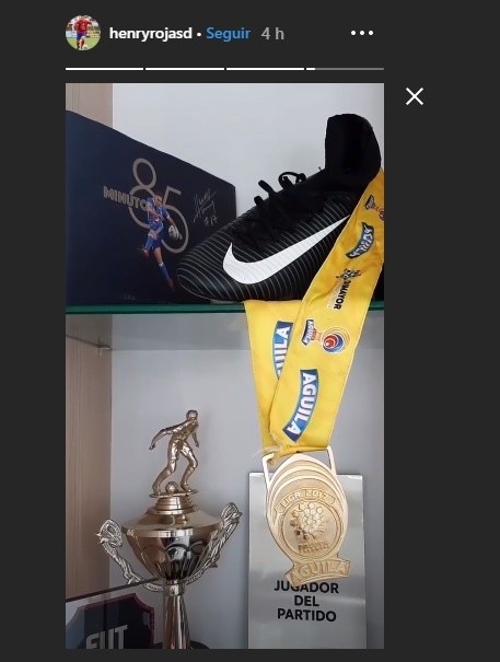 Henry Rojas reveló el mural en su casa con el golazo de la estrella 15 ...