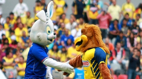 Las mascotas de los equipos de Primera División de la liga mexicana