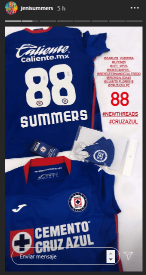 Cruz Azul: Jeni Summers volvió a La Noria y salió llena de regalos