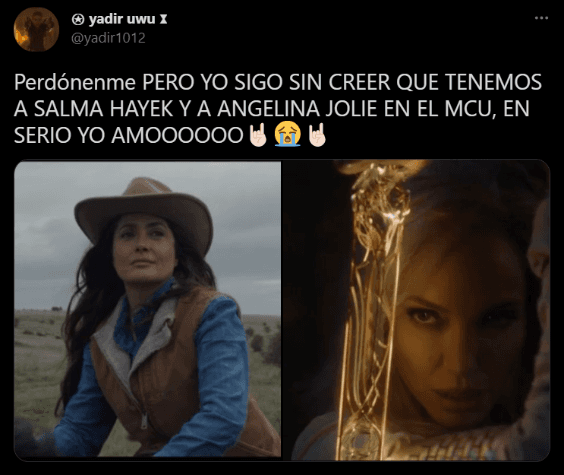 Marvel | Angelina Jolie Salma Hayek: reacciones al verlas en Eternals