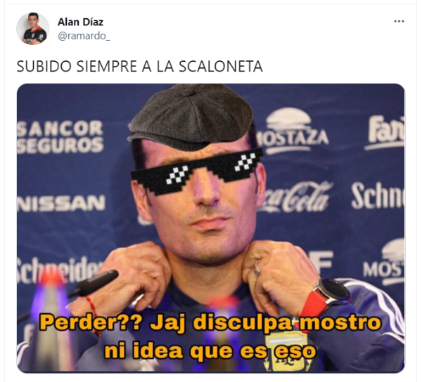 "Scaloneta" fue tendencia en Twitter y hubo lluvia de memes por el ...