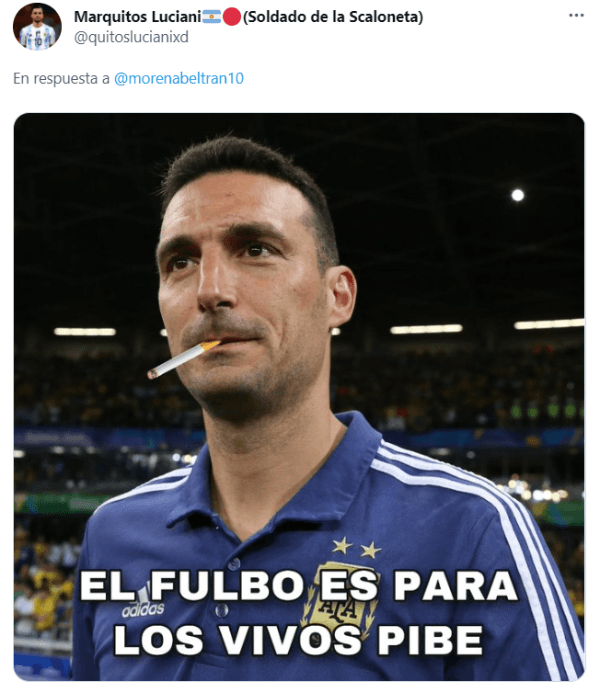 "Scaloneta" fue tendencia en Twitter y hubo lluvia de memes por el ...