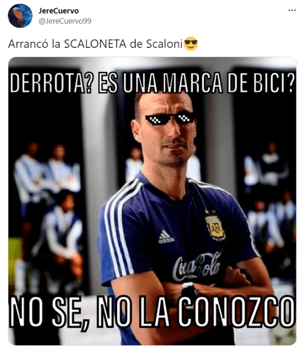 "Scaloneta" fue tendencia en Twitter y hubo lluvia de memes por el ...