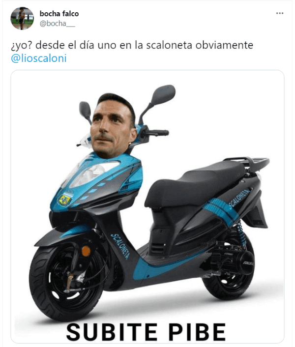 "Scaloneta" fue tendencia en Twitter y hubo lluvia de memes por el ...