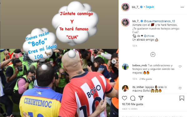 América vs. Chivas: cruce entre Cuauhtémoc Blanco y Bofo Bautista en ...