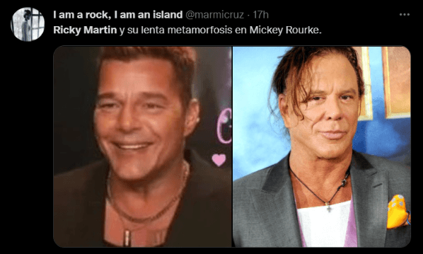 Los mejores y más divertidos memes por el nuevo rostro de Ricky Martin ...