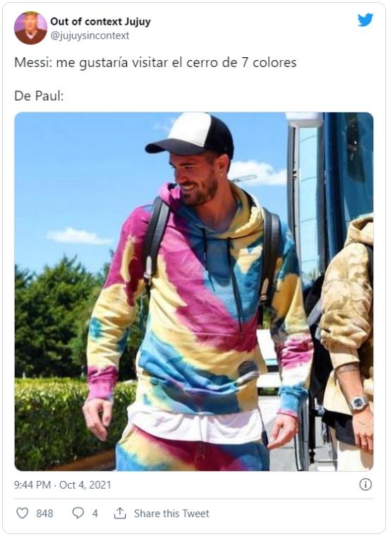 Rodrigo De Paul llegó a Ezeiza con un look exótico en la Selección ...