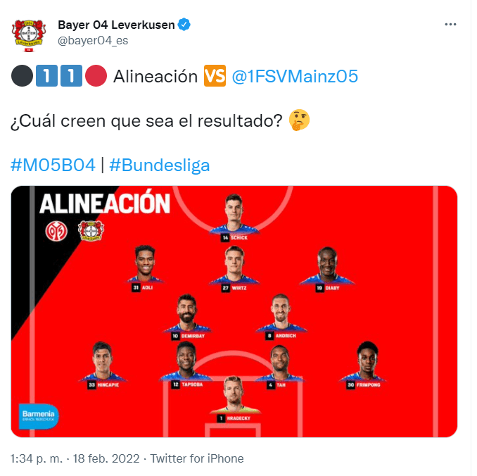 Piero Hincapié vuelve a ser lateral en el Bayer Leverkusen