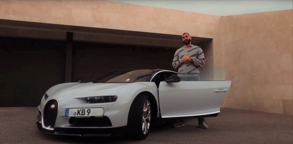 No vas a poder CREER lo que cuesta el extravagante Bugatti de Benzema