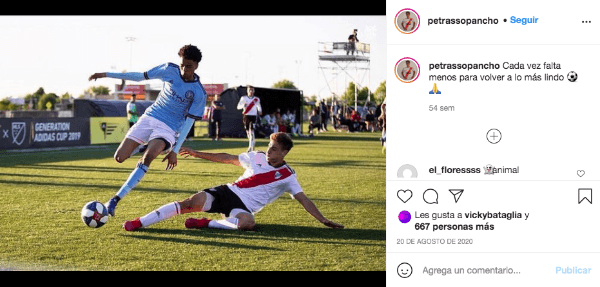 Entrevista: quién es Francisco Petrasso, el central que debutó en la ...