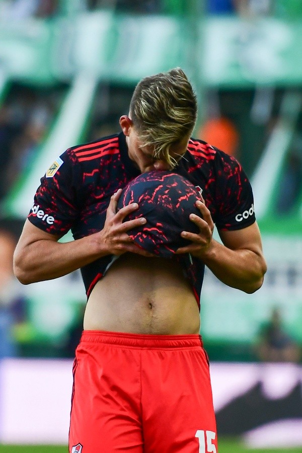 River campeón: Federico Girotti lo festejó con Pilar Batalla