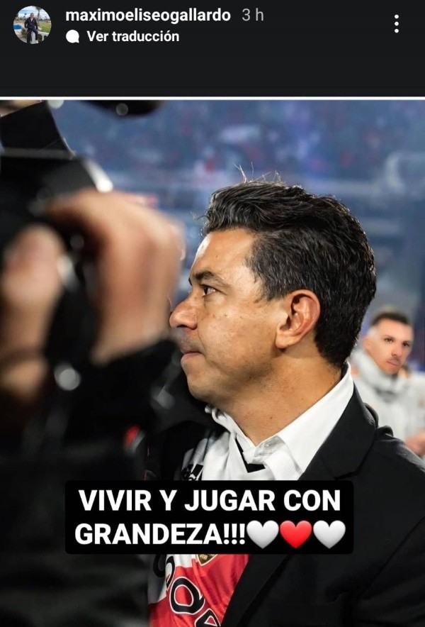 De su propio papá al histórico utilero de River: los mensajes de ...