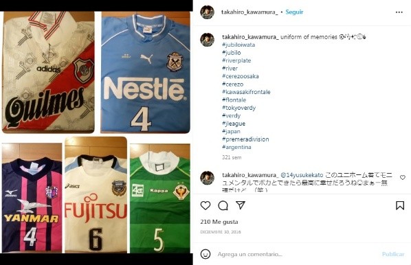 La historia de Takahiro Kawamura, el único asiático que estuvo en River